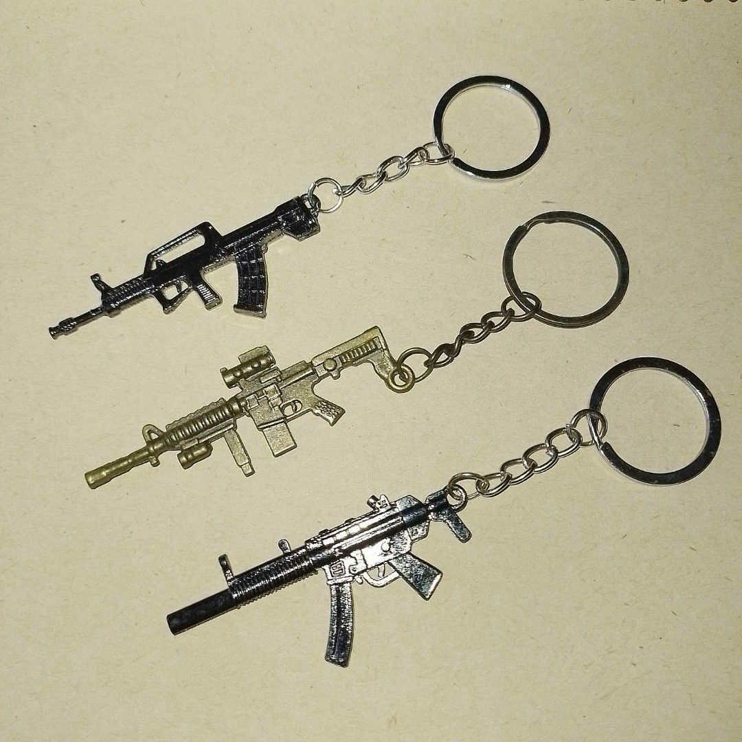 Metal Gun Rifle Keychain #2024declutter, Hobbies & Toys, Toys & Games ...