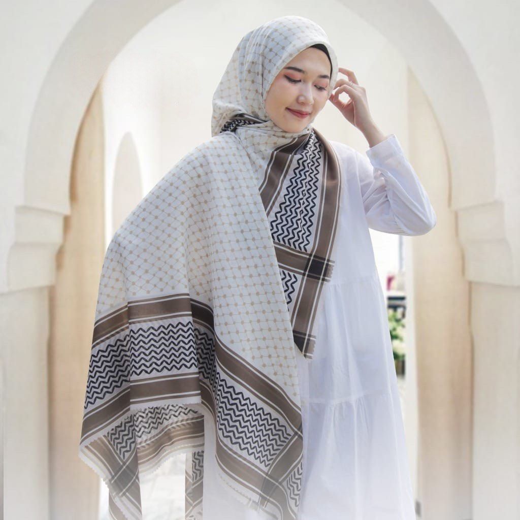 Kufiyah Bawal, Women's Fashion, Muslimah Fashion, Hijabs on Carousell