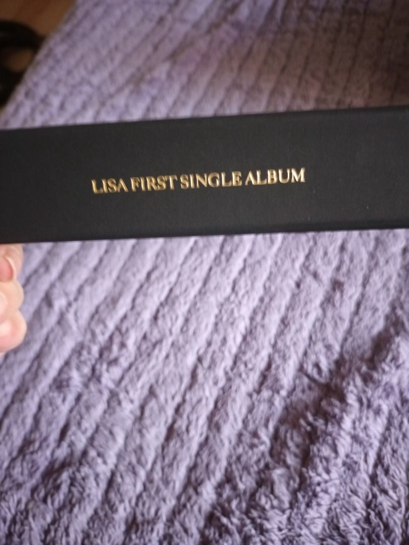 LA LISA BLACKPINK LISA FIRST SINGLE ALBUM (UNSEALED, UNUSED), Hobbies ...