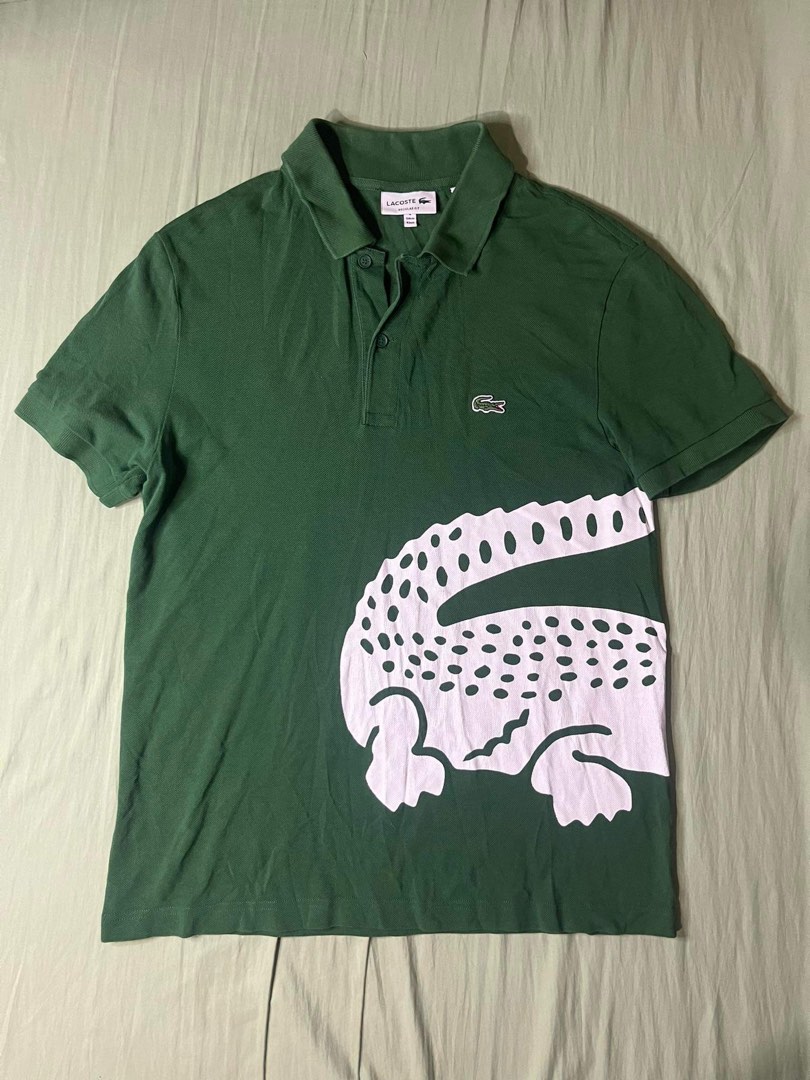 Lacoste Green, Men's Fashion, Tops & Sets, Tshirts & Polo Shirts on ...