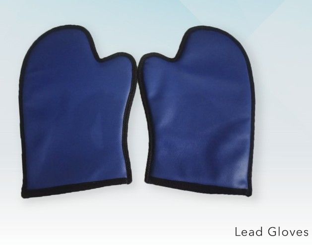 Lead Gloves, Lead Apron and Upright Gonadal Shield, Health & Nutrition ...