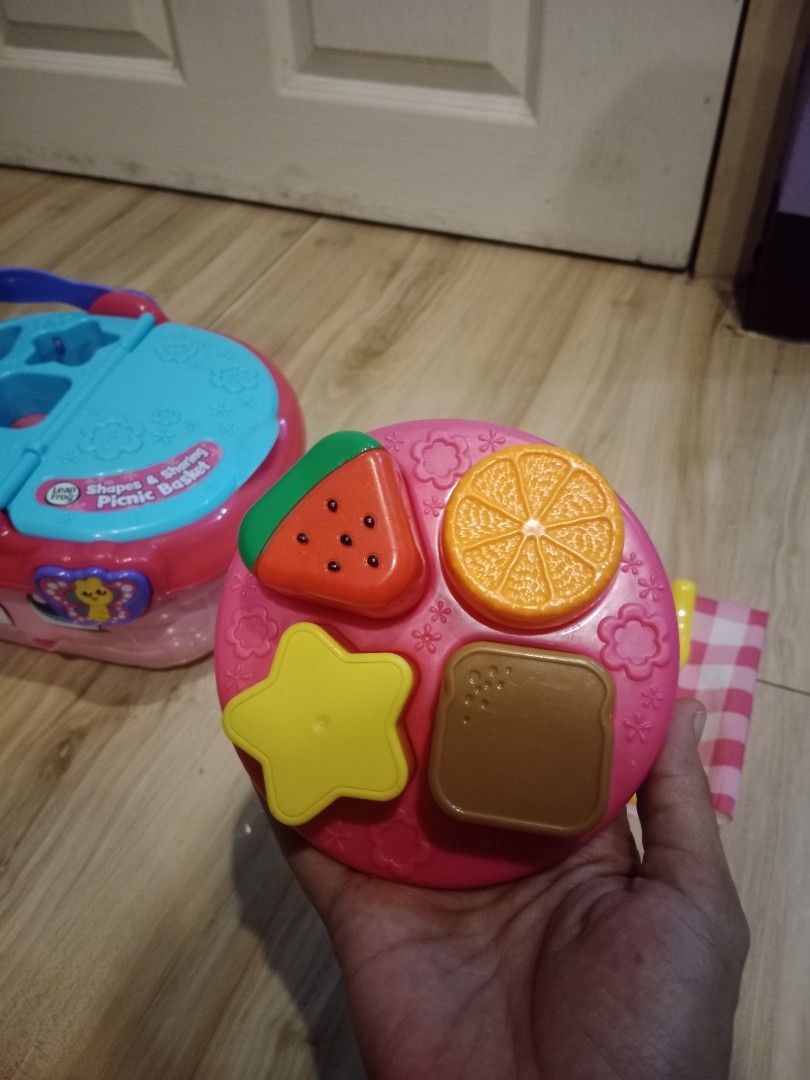Leap frog shapes and sharing picnic basket, Hobbies & Toys, Toys ...
