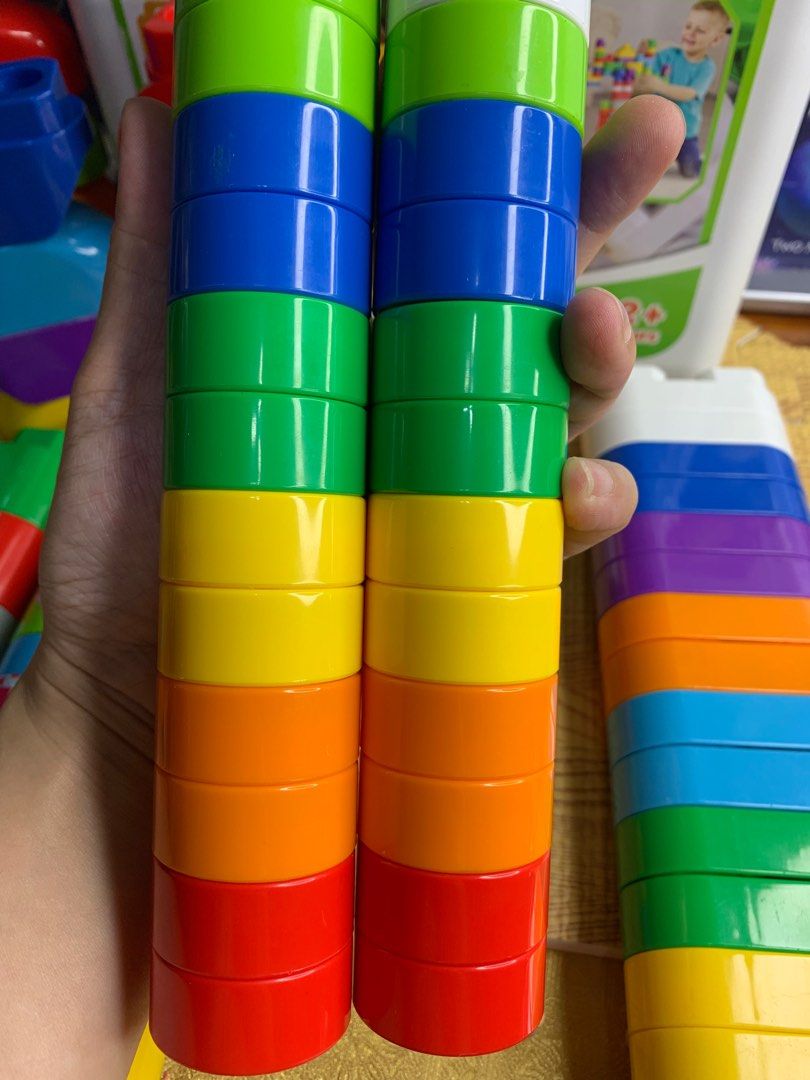 LeapFrog Leap Builders Jumbo Blocks Box, Hobbies & Toys, Toys & Games ...