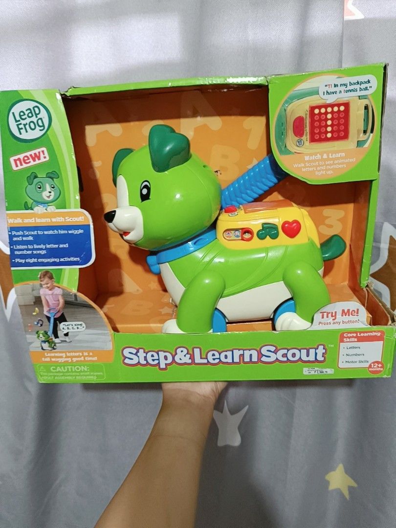 Leapfrog Step and Learn Scout, Hobbies & Toys, Toys & Games on Carousell