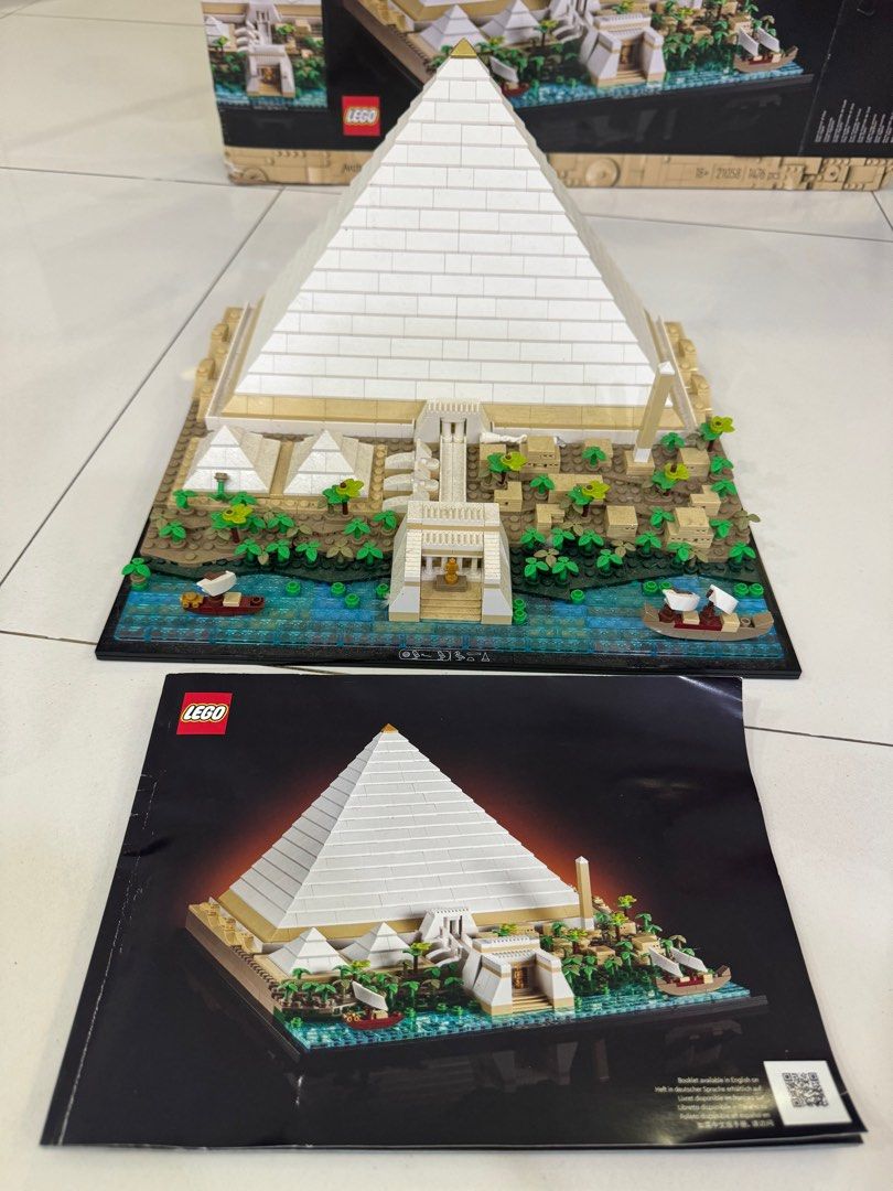 Lego Architecture Great Pyramid of Giza, Hobbies & Toys, Toys & Games ...