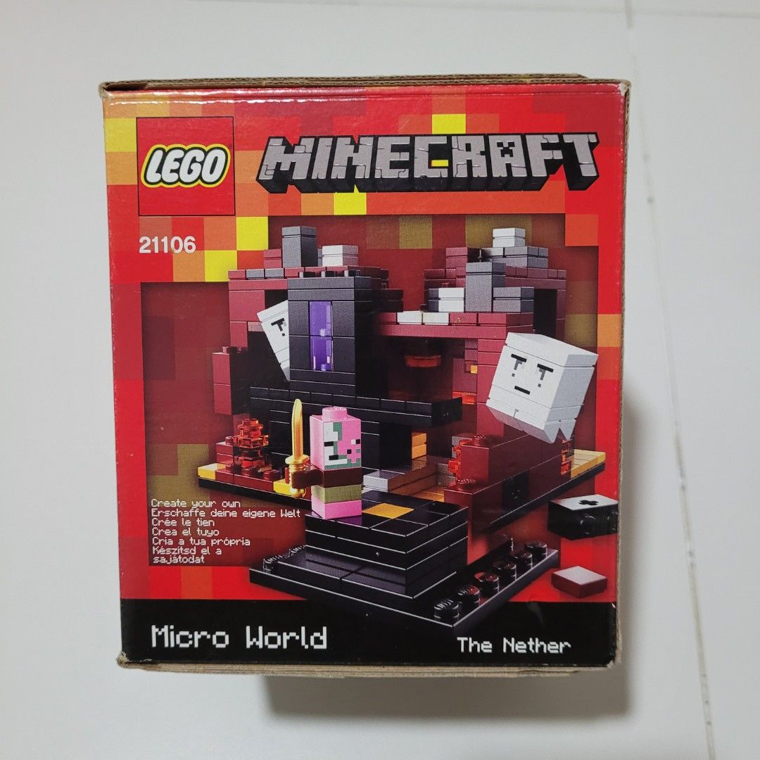 LEGO Minecraft The Nether 21106, Hobbies & Toys, Toys & Games on Carousell
