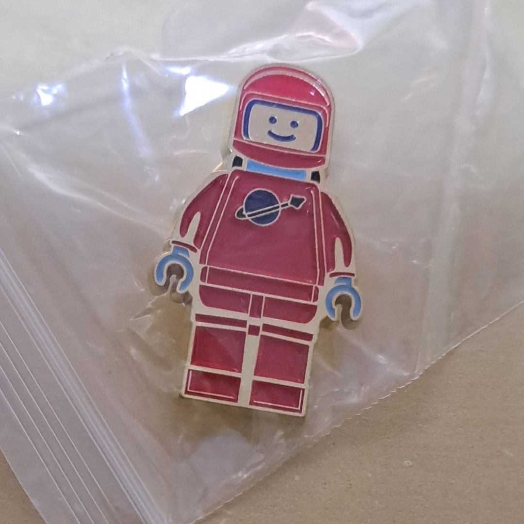 LEGO minifigure decorative pin, Hobbies & Toys, Toys & Games on Carousell