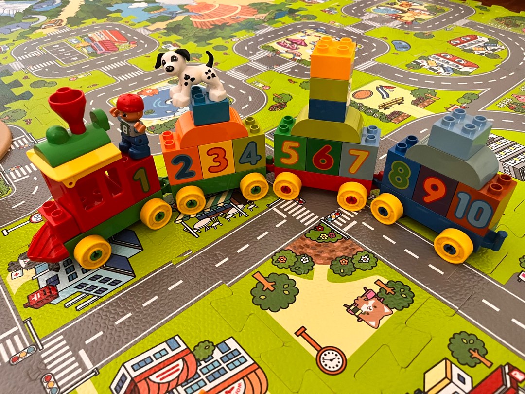 Lego number train, Hobbies & Toys, Toys & Games on Carousell