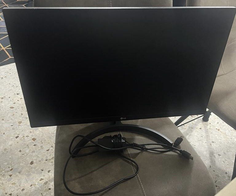 LG 24 inch monitor with stand and monitor Arm, Computers & Tech, Parts ...
