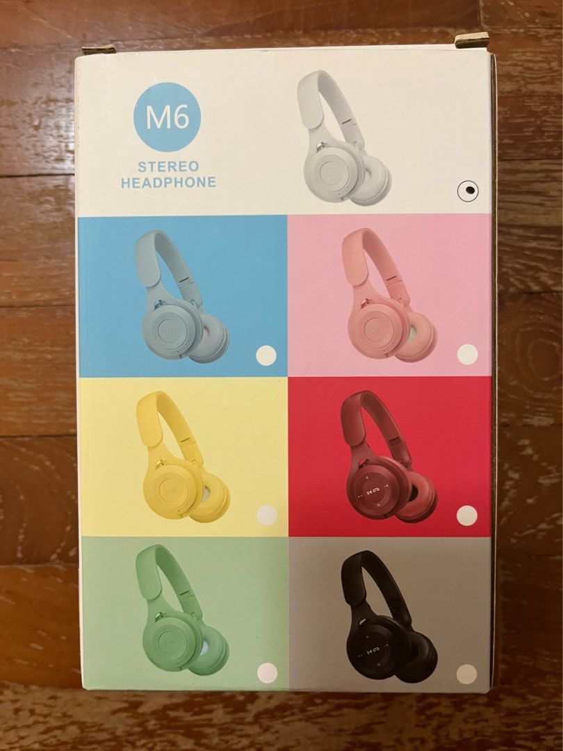 m6 wireless headphones (stereo headphone), Audio, Headphones & Headsets ...