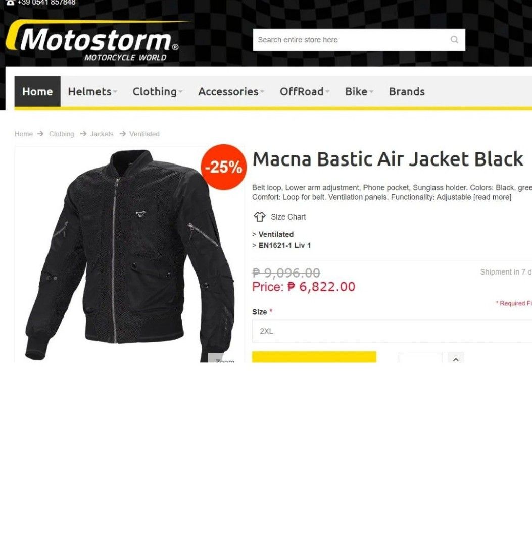 Macna Bastic Air Xl, Men's Fashion, Coats, Jackets and Outerwear on ...