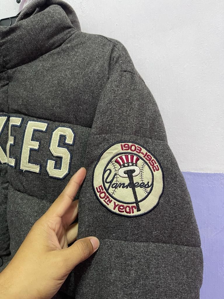 Major League Baseball MLB Down Puffer Jacket Hoodie, Men's Fashion ...