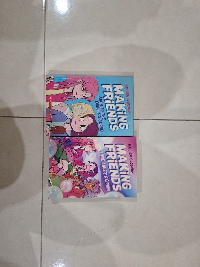 Making Friends Graphic Novel Kristen gudsnuk, Hobbies & Toys, Books ...