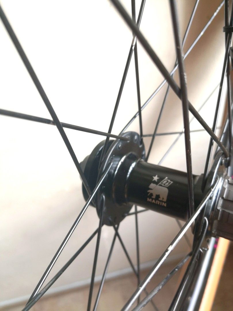 Marin QR boost rear wheel. 141 quick release boost,27.5x2.25,, Sports ...