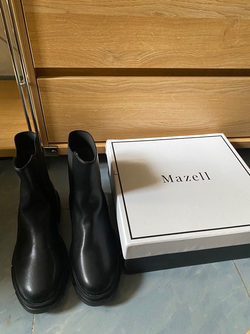 日本Mazell boots, 女裝, 鞋, 靴 - Carousell