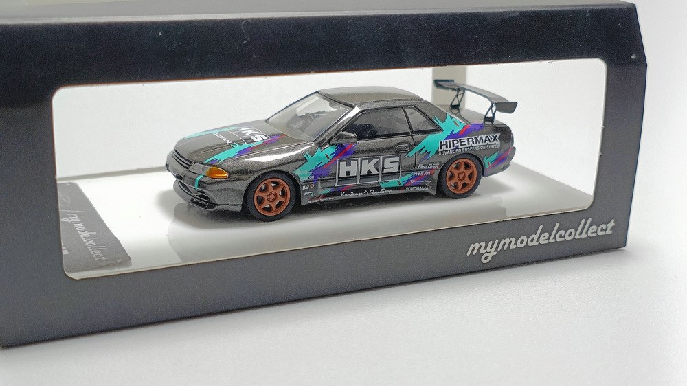 MC 1/64 NISSAN R32 SKYLINE GTR HKS Livery, Hobbies & Toys, Toys & Games ...