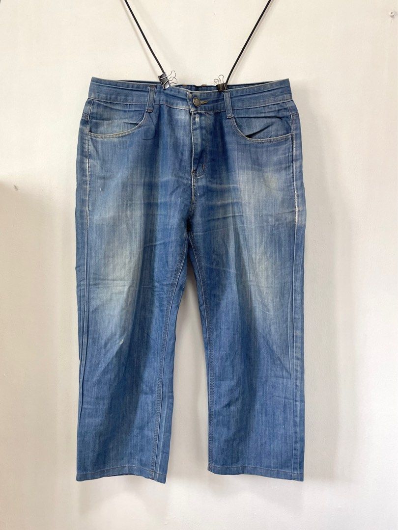 Mens Denim Tokong Pants Jeans, Men's Fashion, Bottoms, Jeans on Carousell