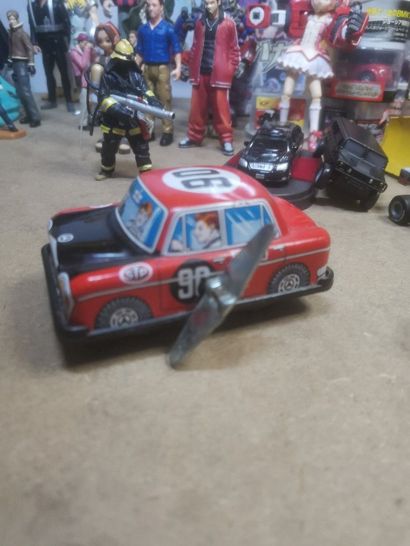 Mercedes-Benz STP Minicar 90 Vintage Tin Toy Rare Japan, Hobbies & Toys ...