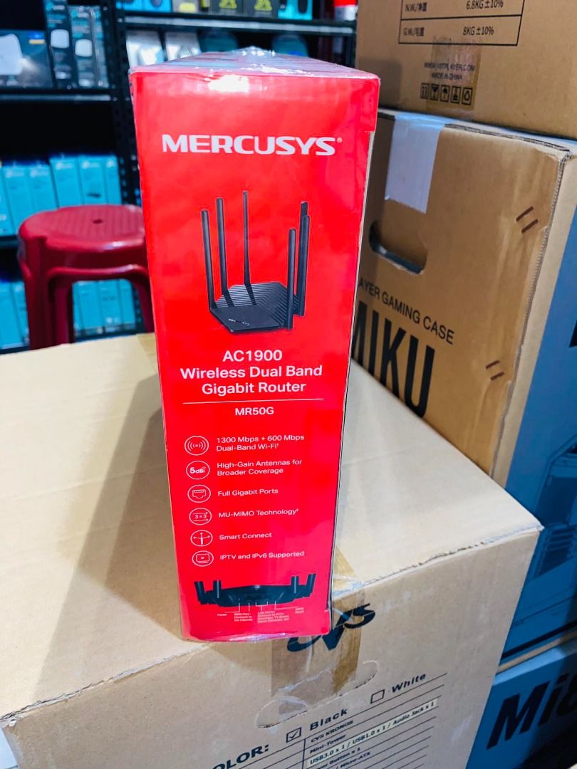 Mercusys Mr G Ac Wireless Wifi Dual Band Gigabit Router Computers Tech Parts