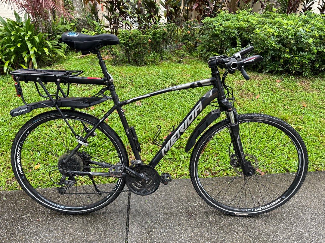 Merida Crossway 100 with accessories, Sports Equipment, Bicycles ...
