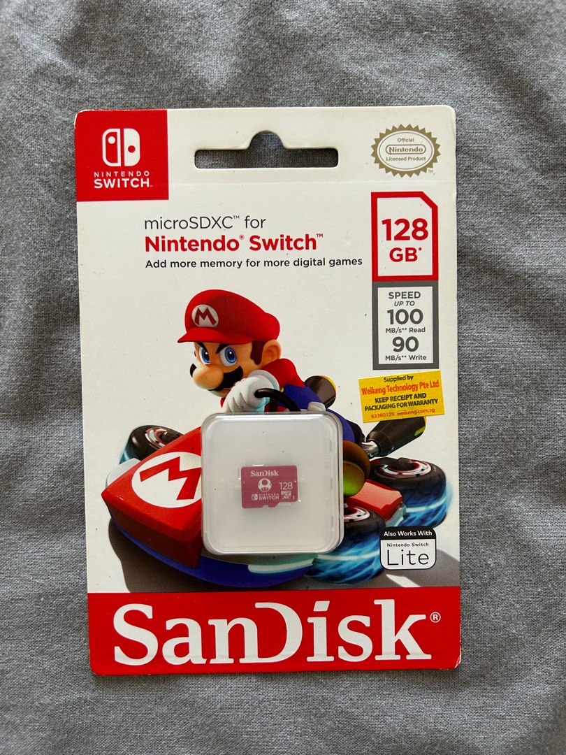 microSDXC for Nintendo Switch, Video Gaming, Gaming Accessories, In ...