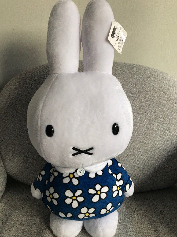 Miffy soft toy, Hobbies & Toys, Toys & Games on Carousell