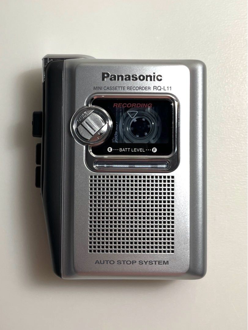 Mini Panasonic Cassette Player Recorder, Audio, Portable Music Players ...