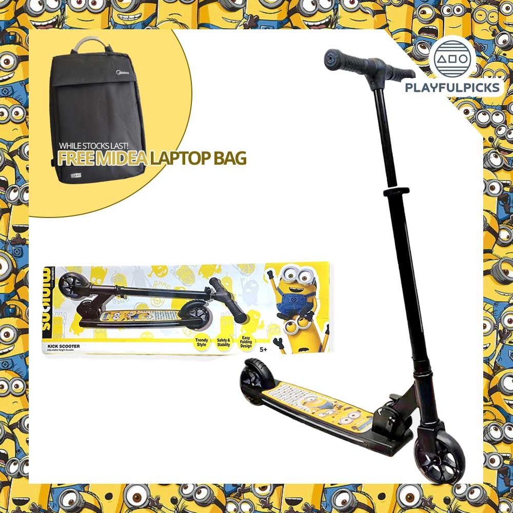 ( CNY 2024 Special ) Minion Scooter Kids Scooter Kick Scooter Children ...