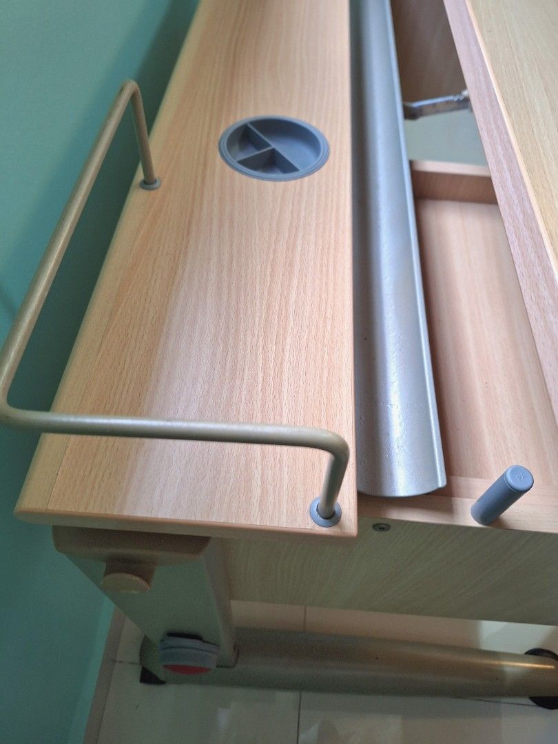 Moll adjustable ergonomic writing / study desk with tiltable top ...