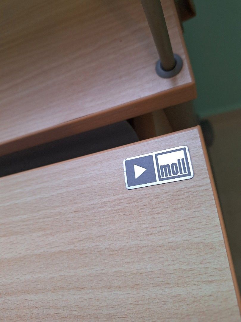 Moll adjustable ergonomic writing / study desk with tiltable top ...