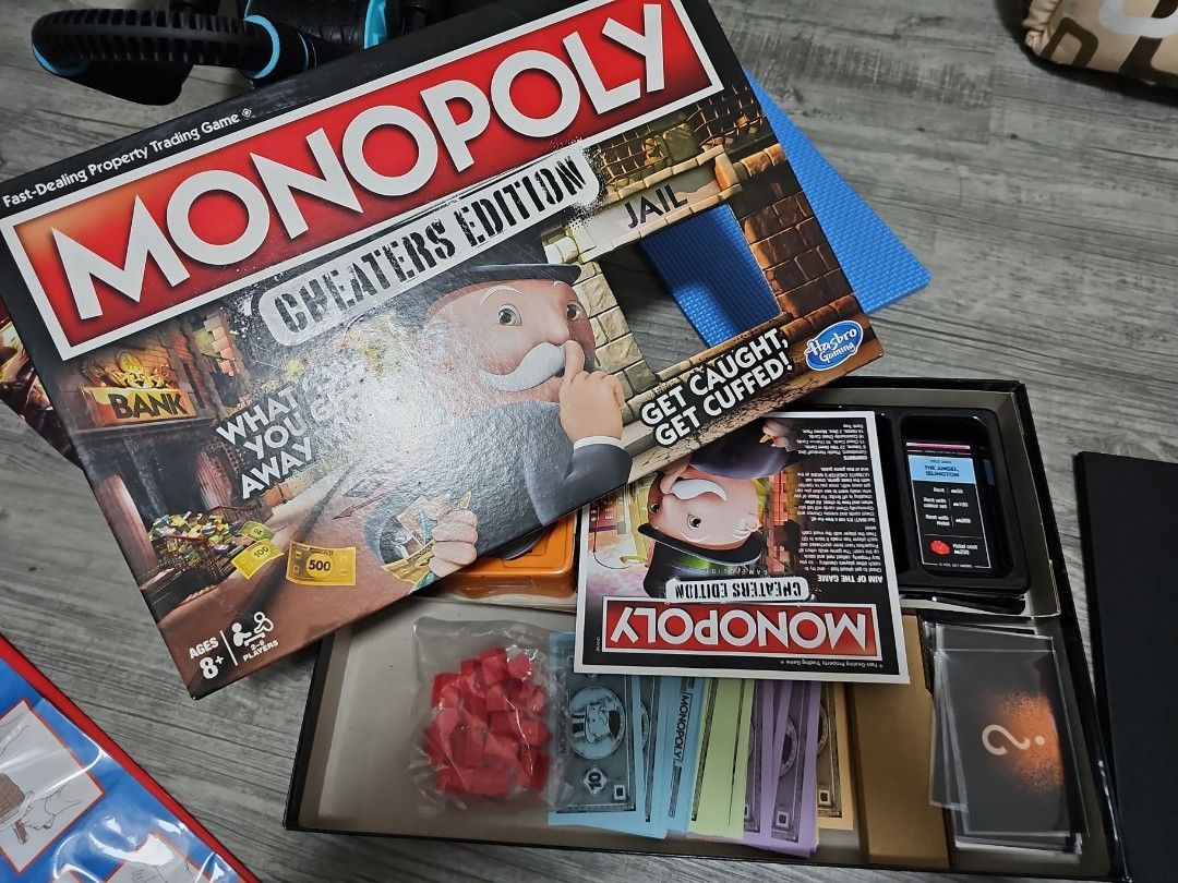 Monopoly Cheater Edition, Hobbies & Toys, Toys & Games on Carousell