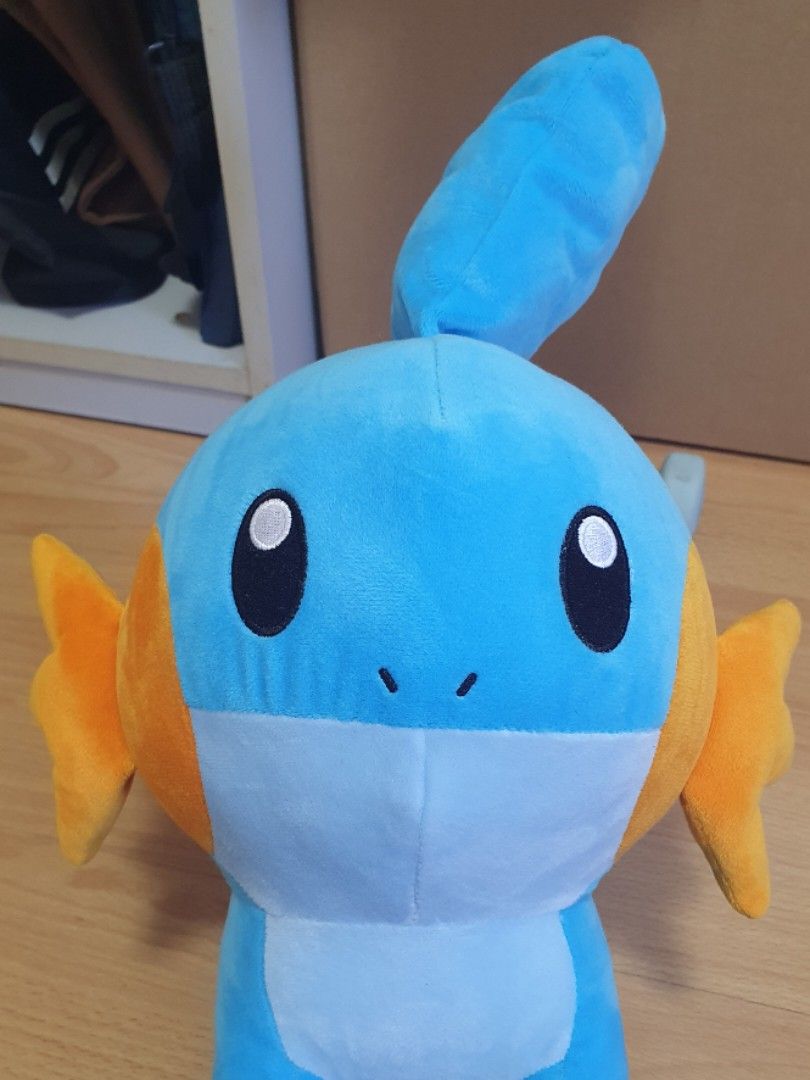 Mudkip pokemon plushie, Hobbies & Toys, Toys & Games on Carousell