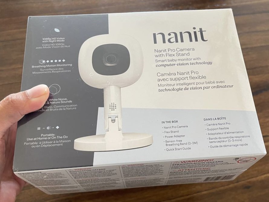 Nanit Pro Camera with Flex Stand, Babies & Kids, Baby Monitors on Carousell