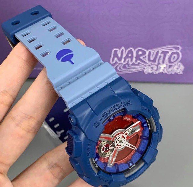 Naruto X Gshock Ga110 uchiha sasuke, Men's Fashion, Watches ...