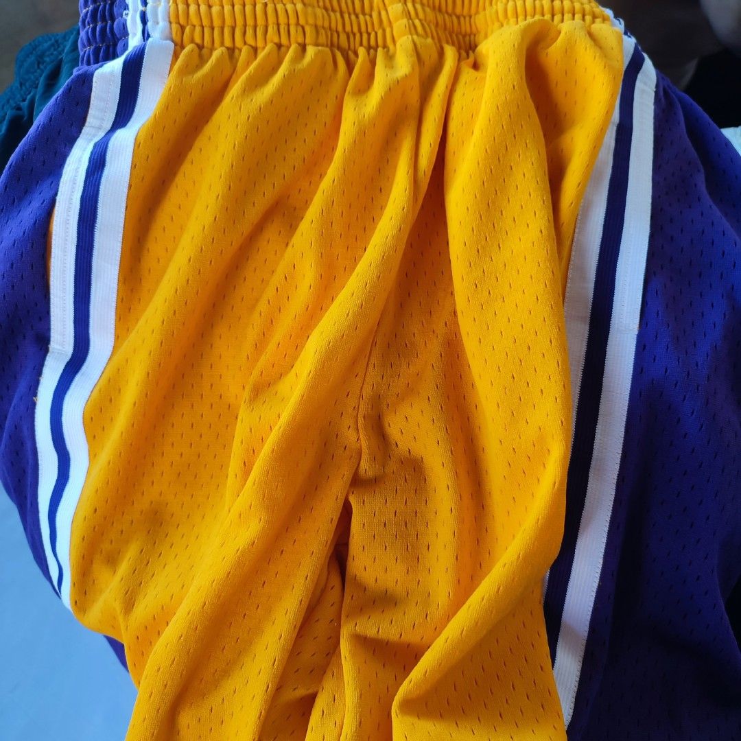 Nba mitchell&ness lakers colorway short, Men's Fashion, Activewear on ...