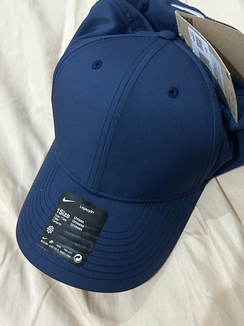 Nike Navy Blue Cap (Brand New), Men's Fashion, Watches & Accessories ...
