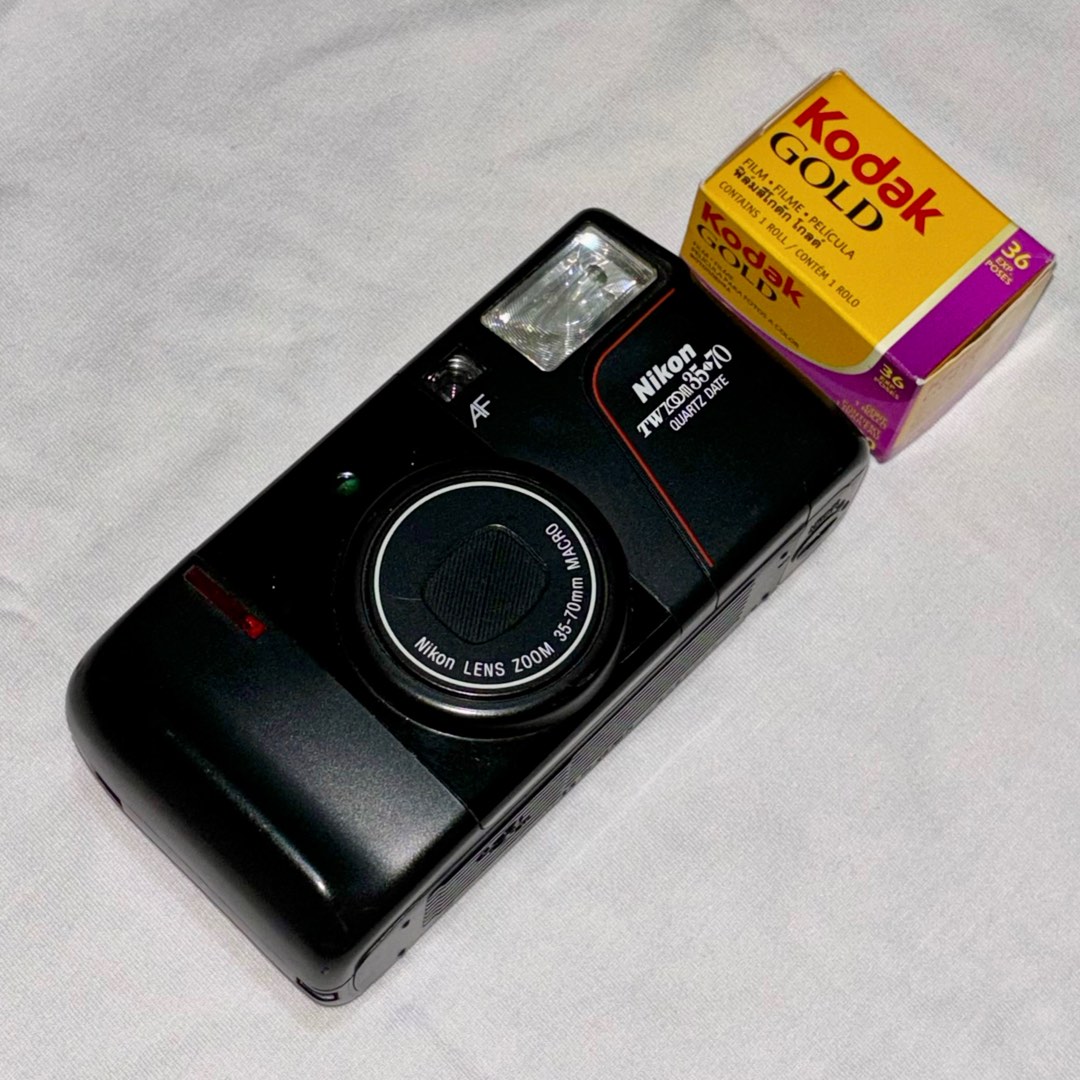 Nikon TW Zoom 35-70 Quartz Date Film Camera, Photography, Cameras on ...