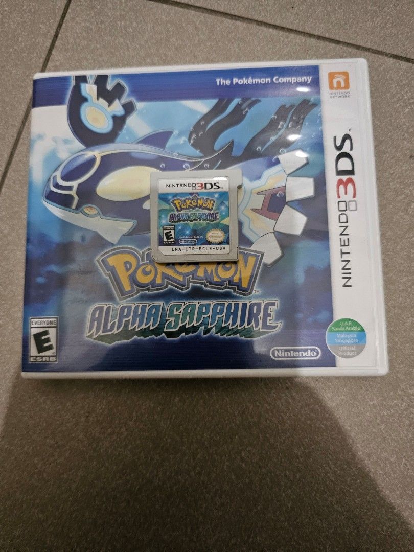 Nintendo 3DS Pokemon Alpha Sapphire Version, Video Gaming, Video Games, Nintendo on Carousell