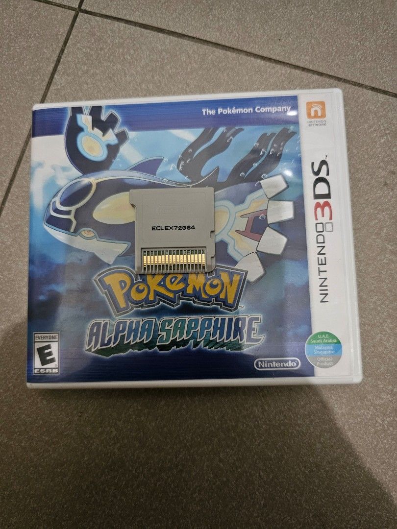 Nintendo 3DS Pokemon Alpha Sapphire Version, Video Gaming, Video Games, Nintendo on Carousell