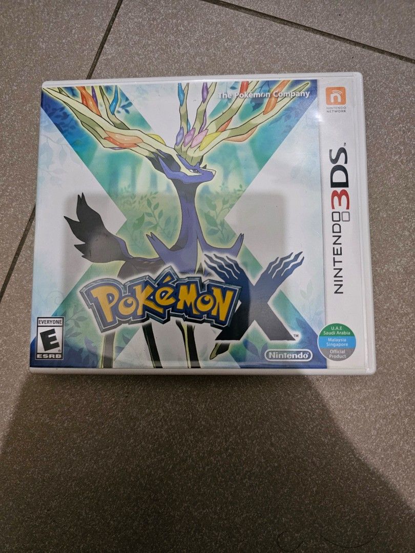 Nintendo 3DS Pokemon X Version, Video Gaming, Video Games, Nintendo on ...