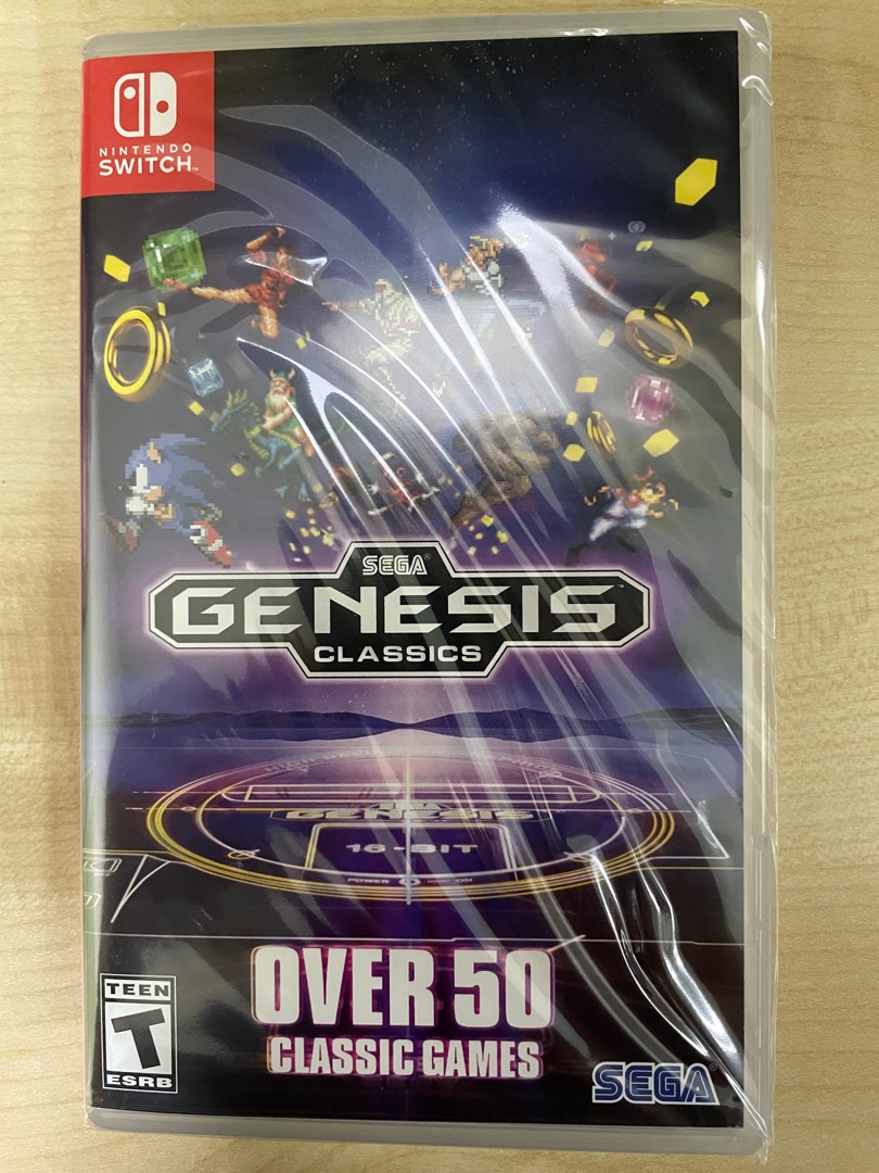 Nintendo switch sega genesis collection, Video Gaming, Video Games ...