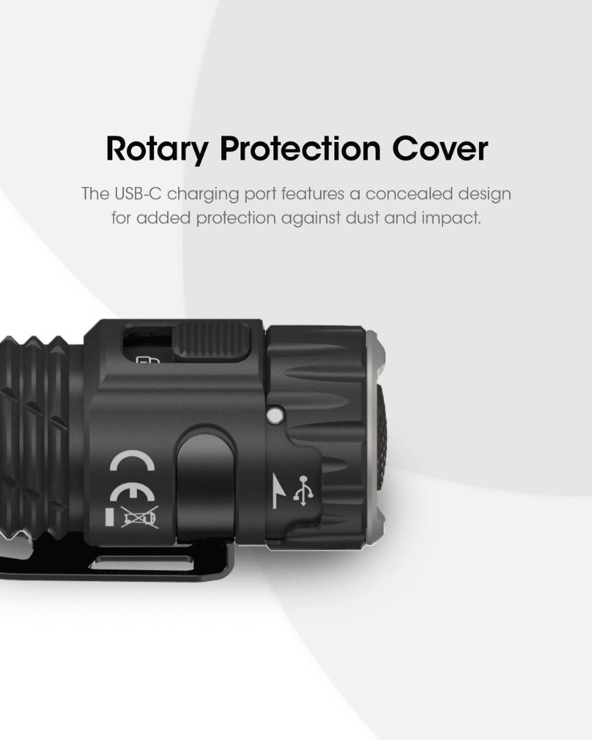 Nitecore EDC33 Tactical EDC Flashlight, Sports Equipment, Hiking ...
