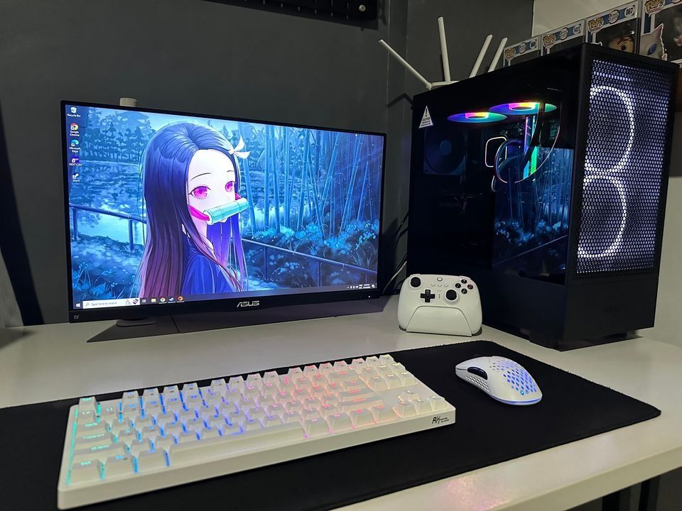 NZXT Ryzen 5 5500 RTX3060 Gaming PC FULL SET WITH TABLE, Computers ...