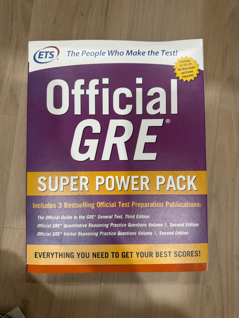Official GRE Super Power Pack, Hobbies & Toys, Books & Magazines ...