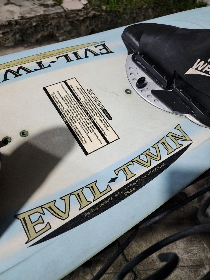 old school Obrien Evil Twin wakeboard, Sports Equipment, Sports & Games ...
