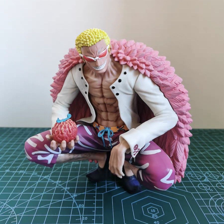 One Piece Donquixote Doflamingo Figurine | String-String Fruit Figure ...
