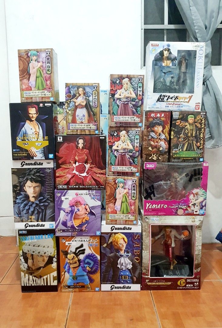 One piece action figures, Hobbies & Toys, Toys & Games on Carousell