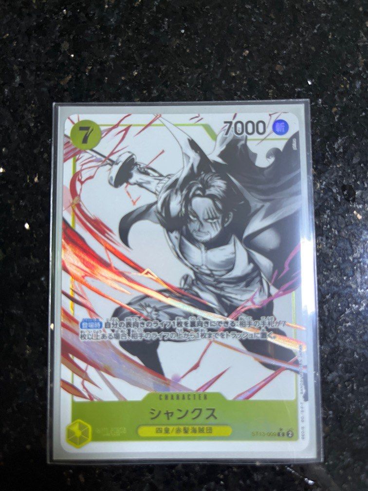 One Piece TCG ST-13 AA Shanks (Promo), Hobbies & Toys, Toys & Games on ...