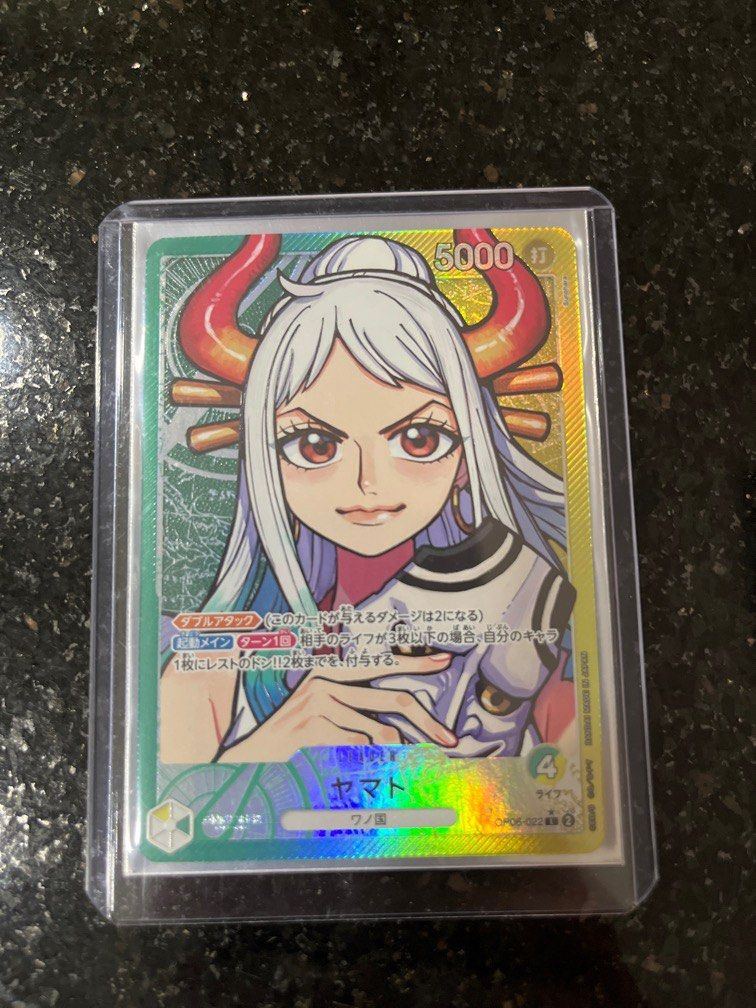 One Piece Tcg Op Aa Leader Yamato Hobbies Toys Toys Games On Carousell