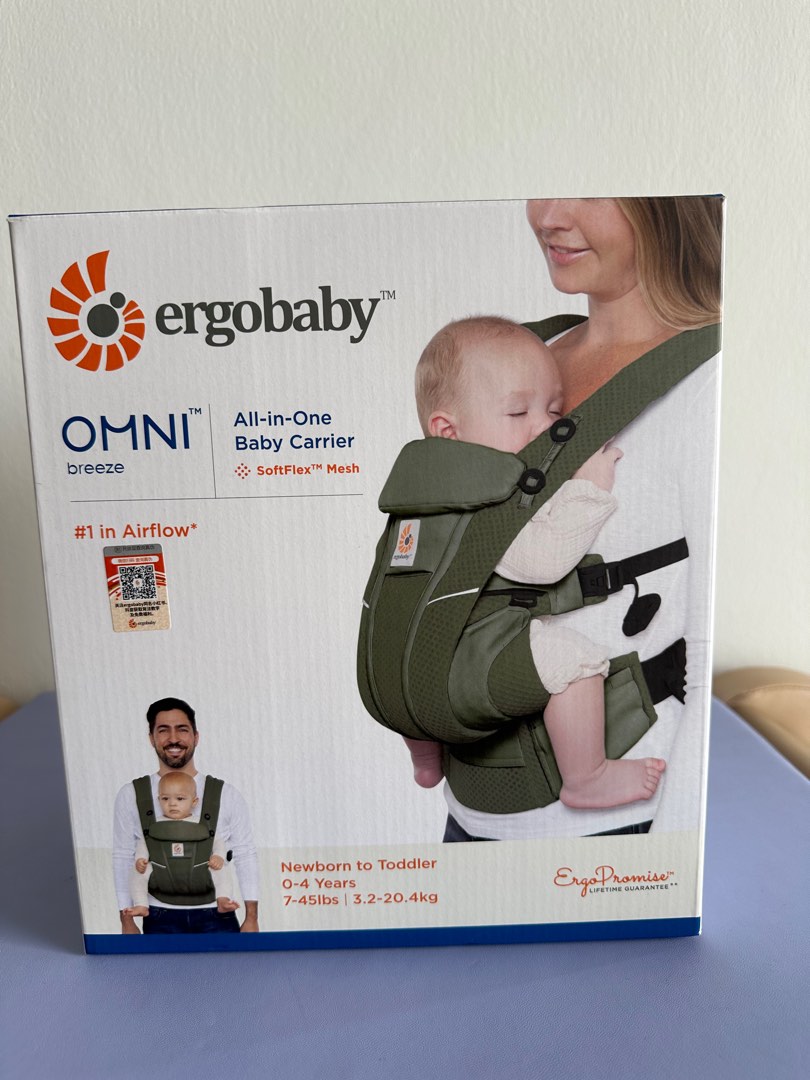 Original ergo baby omni breeze, Babies & Kids, Going Out, Carriers ...